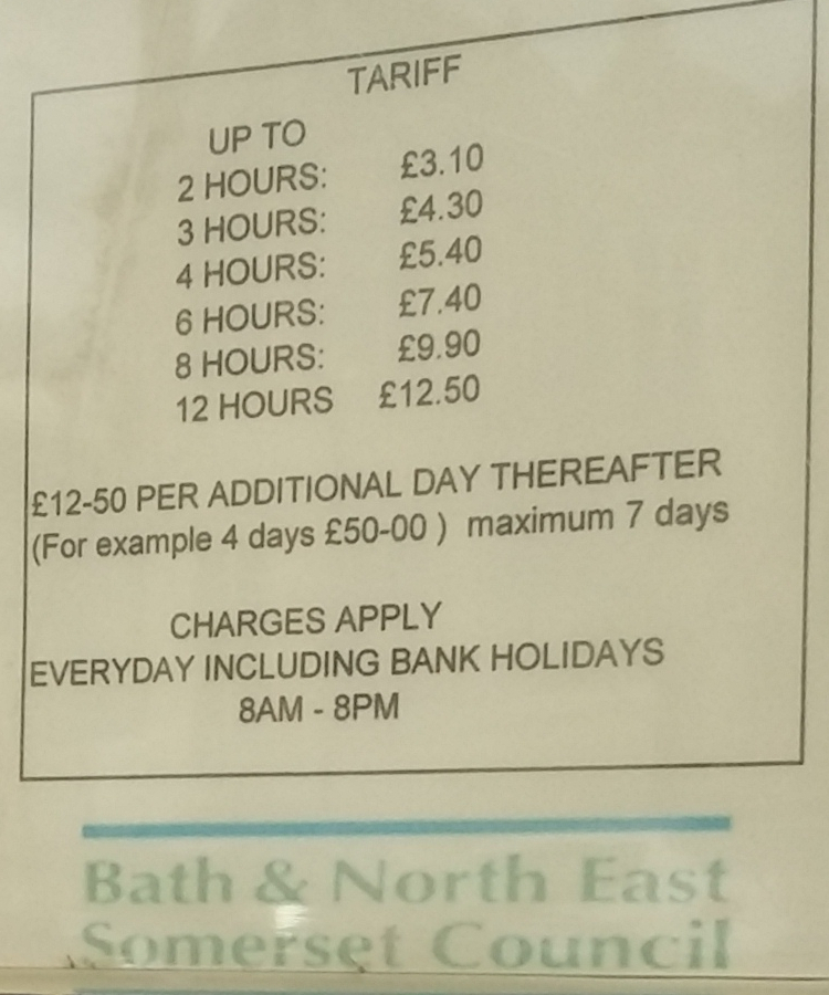 Parking in Bath city centre. Where to find Parking in Bath city centre?